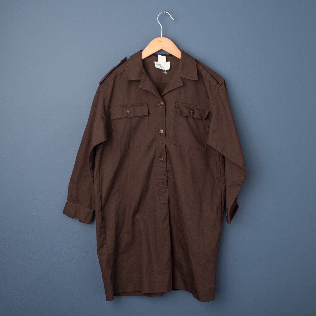 90s Vintage Brownies Girl Guides Uniform Dress Alfred Sung - Etsy