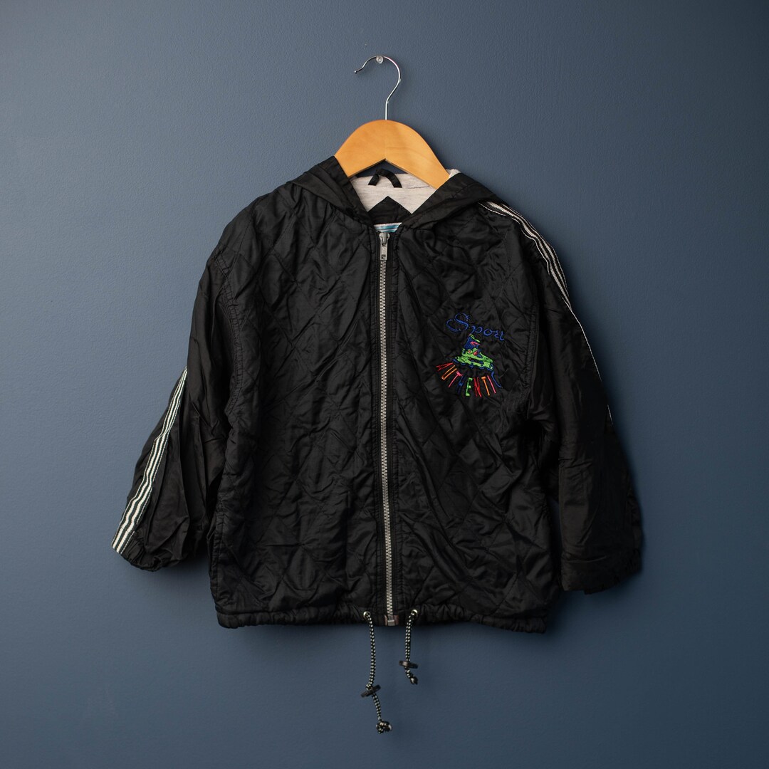 Vintage Kool Katz Black Spring Jacket - Etsy