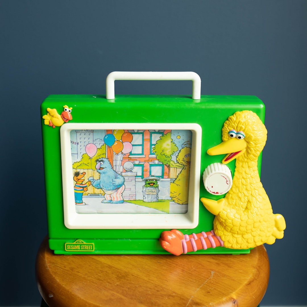 1988 Vintage Sesame Street Wind-up Musical TV Toy - Etsy