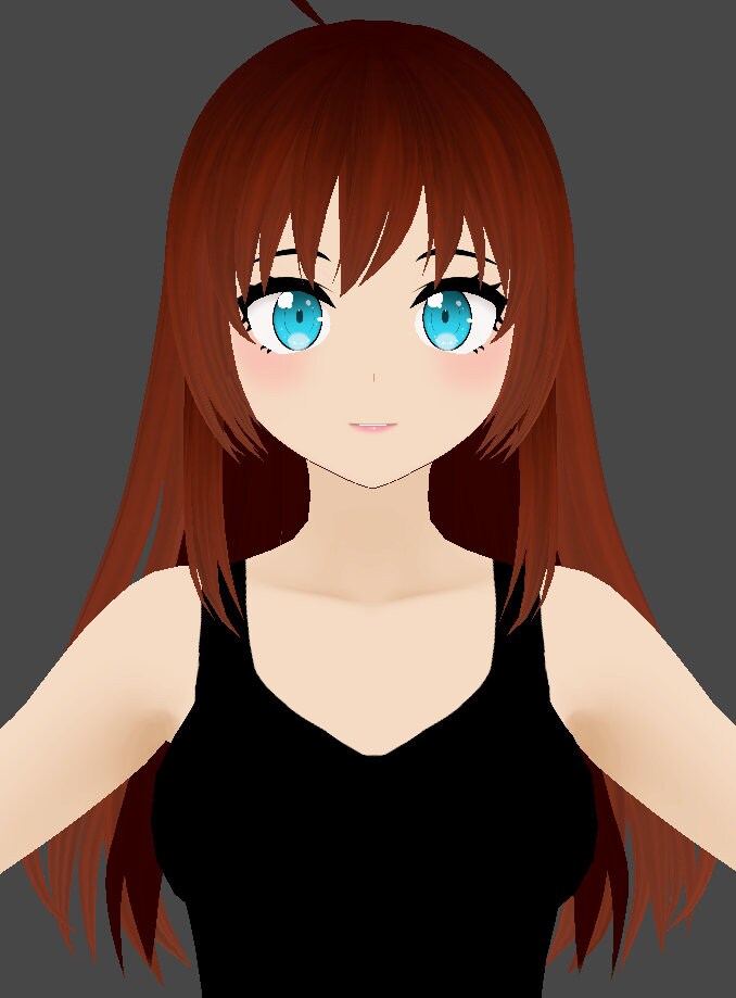 VROID TEXTURES - Natural Hair Colors Texture Pack - Hand Drawn - 3D ...