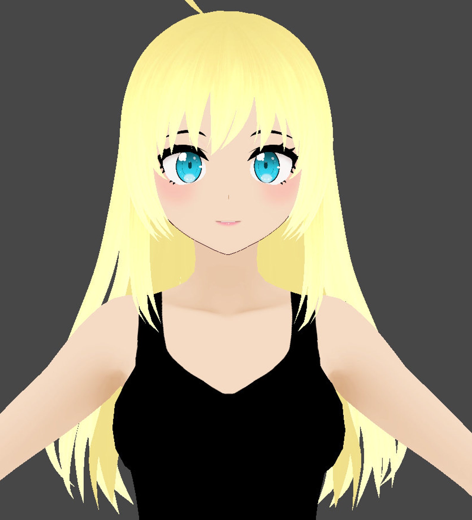 VROID TEXTURES Natural Hair Colors Texture Pack Hand Drawn 3D Vtuber ...