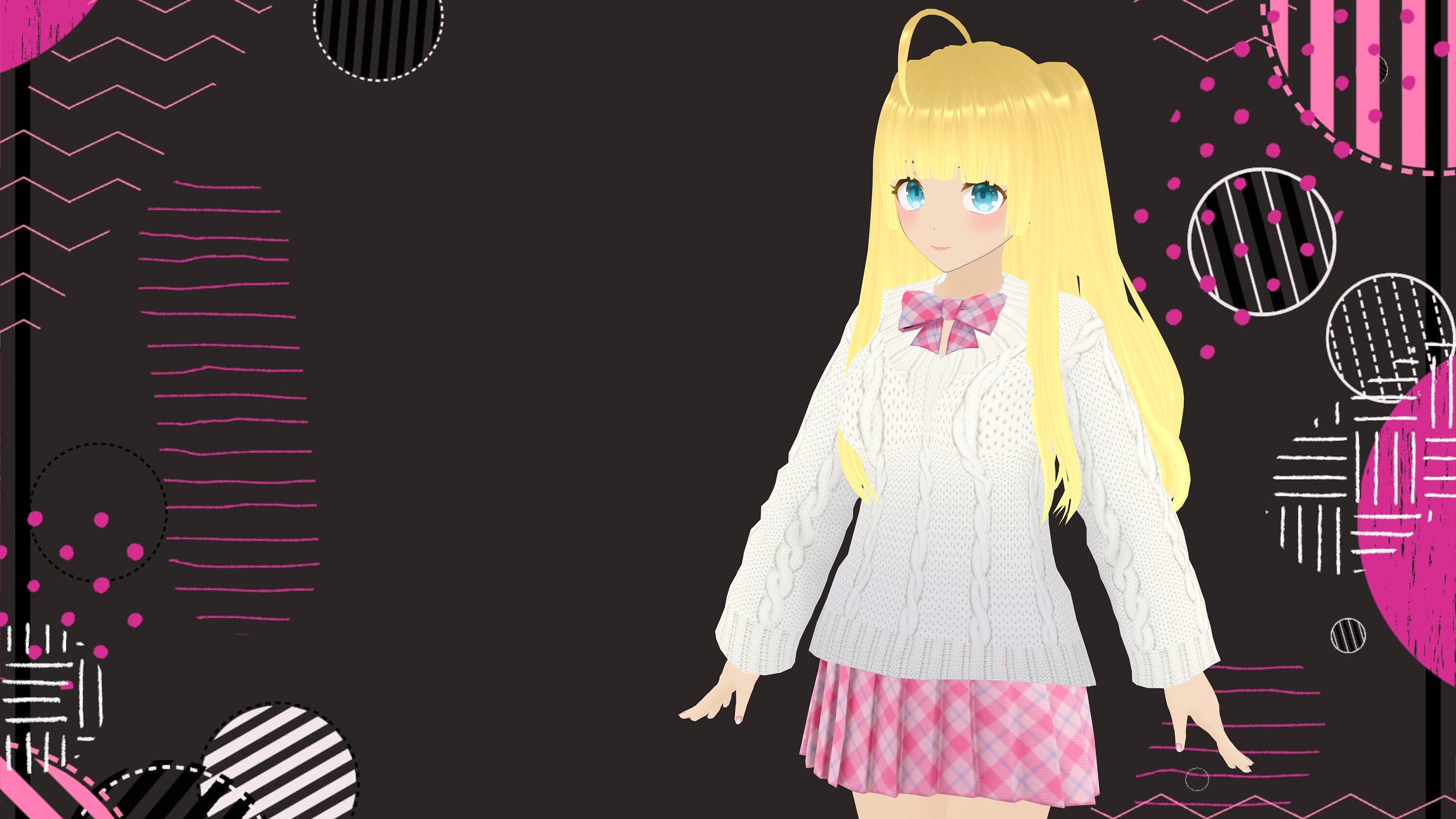 Premade VROID Model Female Vtuber VRM Ready to Use With Vseeface and ...