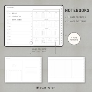 SIMPLE Digital Planner 2021 2022 Bundle 310pages | Etsy