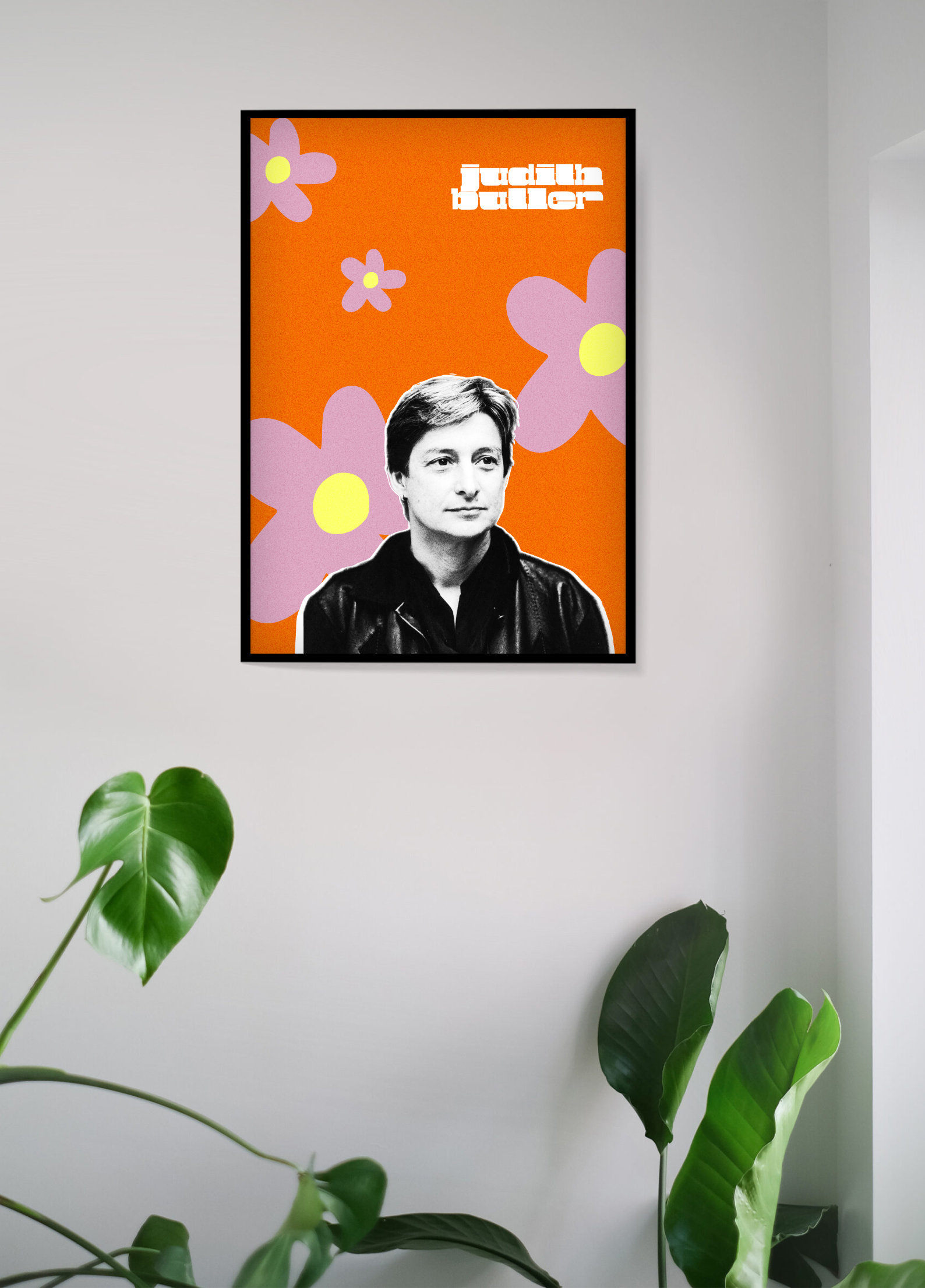 Judith Butler Portrait Feminist Icon Retro Poster Queer Theory DIY Wall ...