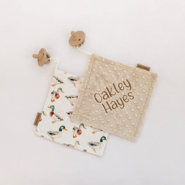 Satin Pacifier Lovey - Etsy