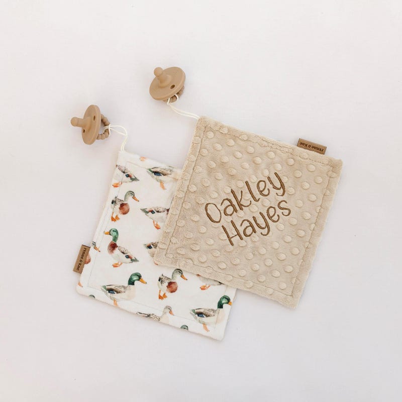 Satin Pacifier Lovey - Etsy