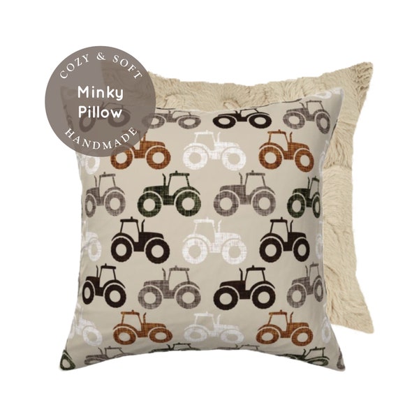 Tractor Pillow - Etsy