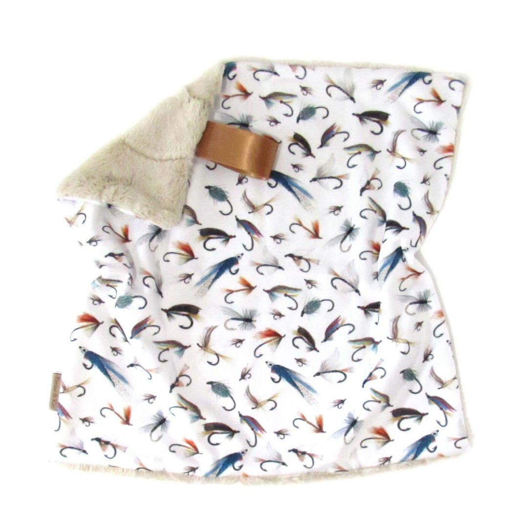 Fly Fishing Lovey, Soft Fishing Lovey, Fishing Baby Shower Gift, Fish ...