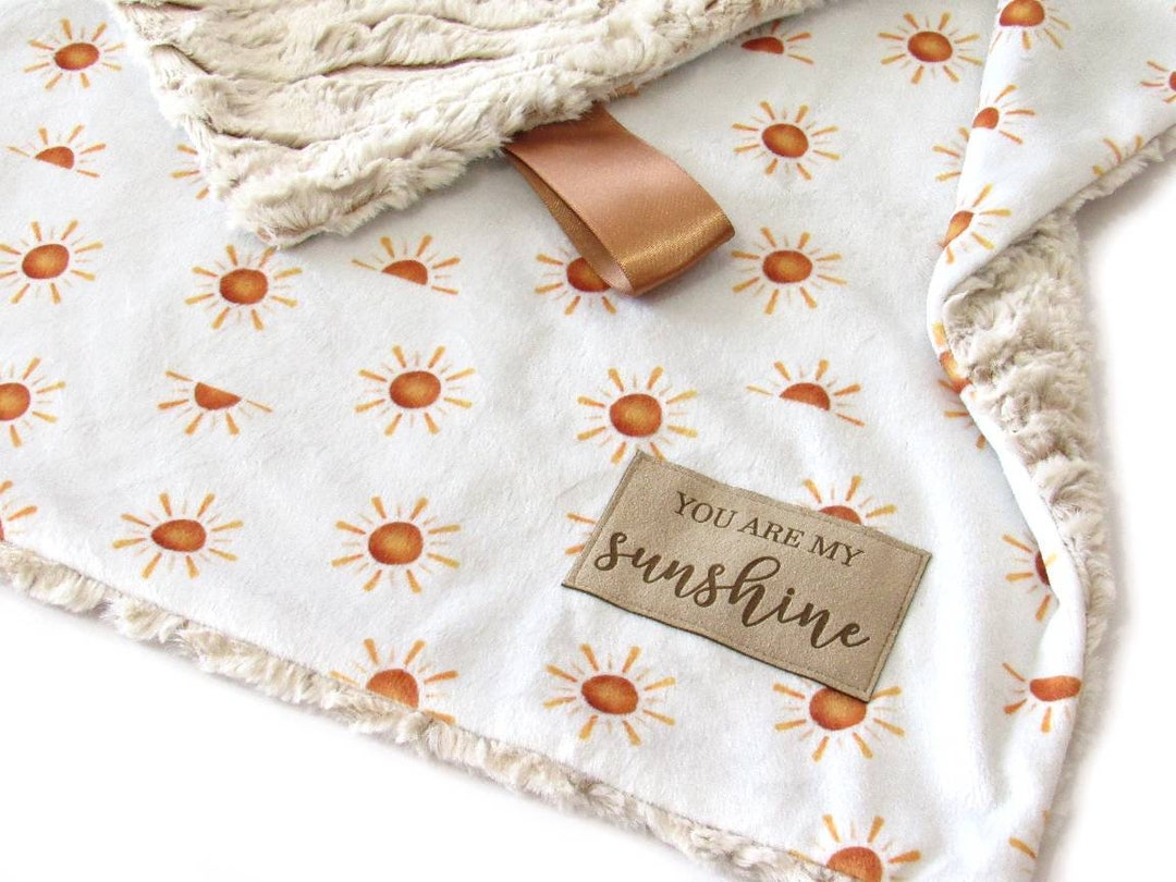 SOFT Sunshine Baby Lovey, You Are My Sunshine, Sunshine Nursery Decor ...