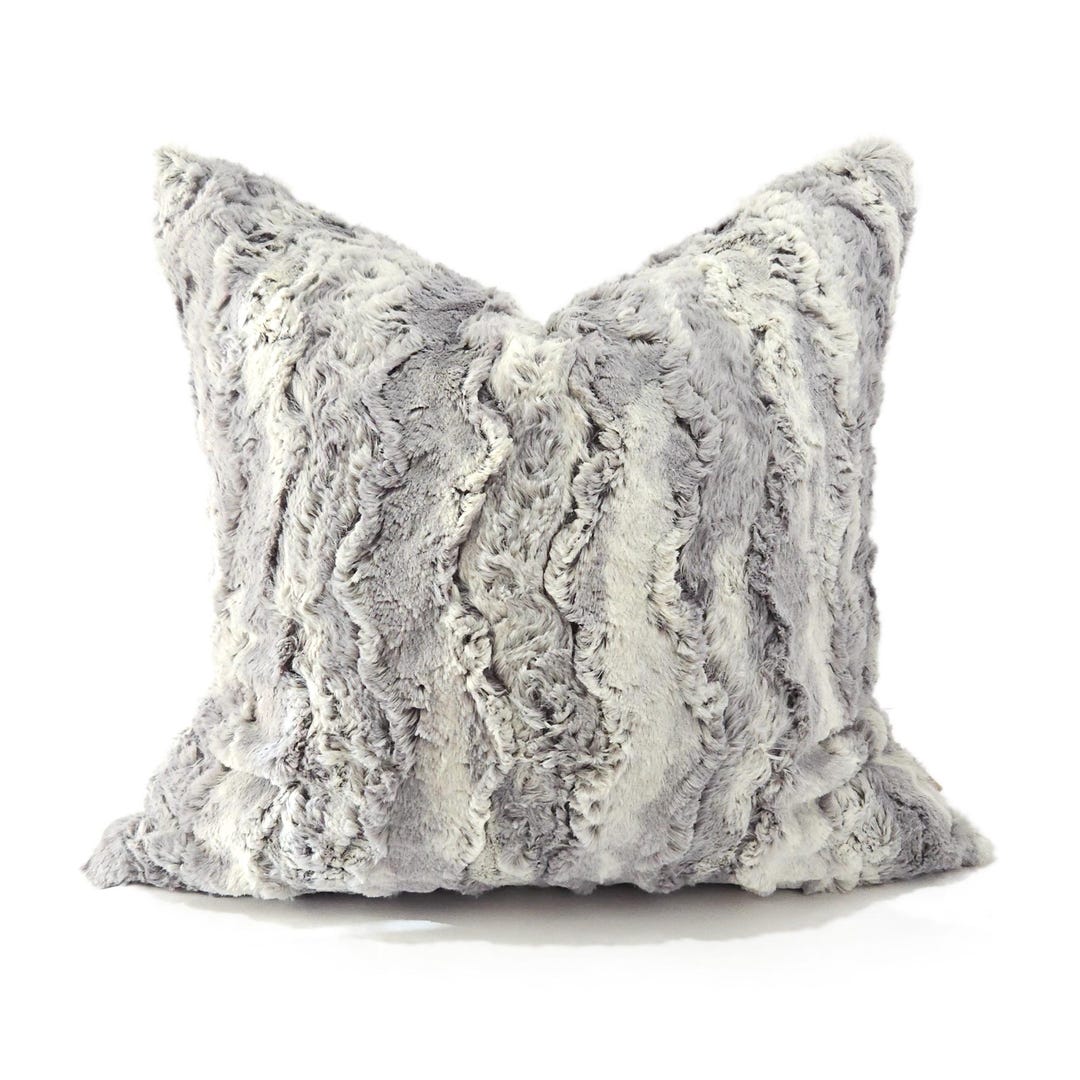 Softest Pillow Cover, Faux Fur Pillow, Minky Pillowcase, Bed Pillow ...