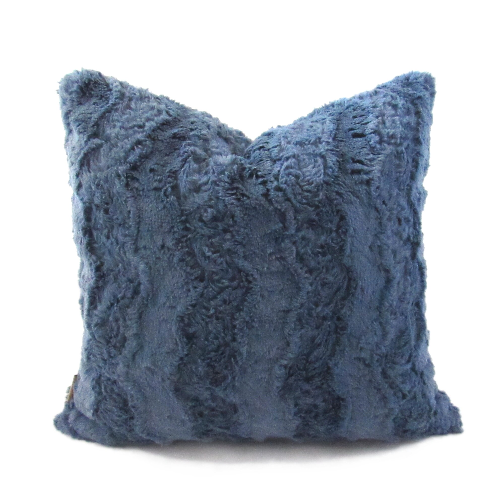 Faux Fur Pillow Cover, the Softest Minky Pillowcase, Textured Faux Fur ...