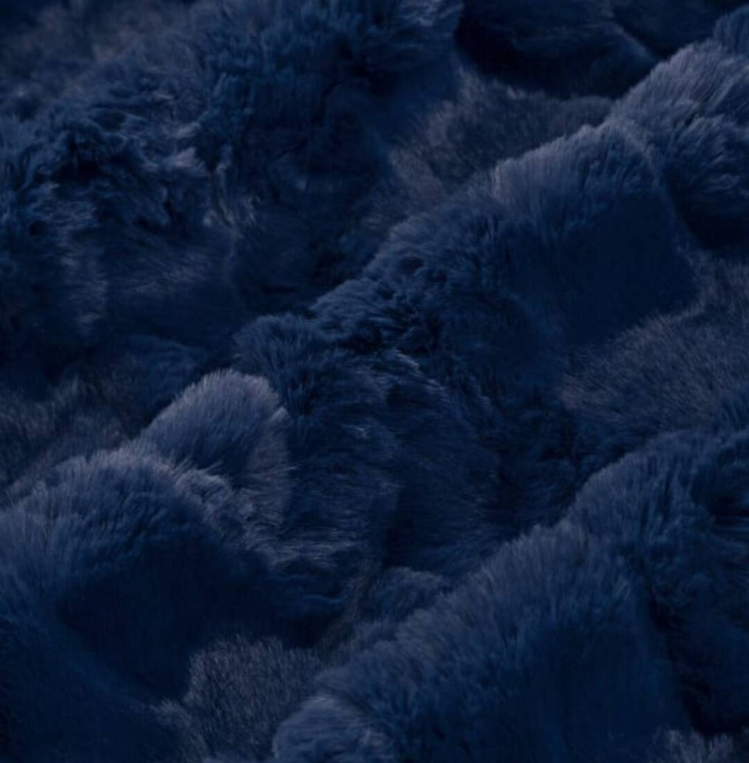 The SOFTEST Navy Throw, Handmade Throw Blanket, Ultra Soft Blue Blanket ...