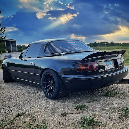MX-5 Miata NB / NBFL Ducktail Spoiler Powder Coated Aluminium - Etsy