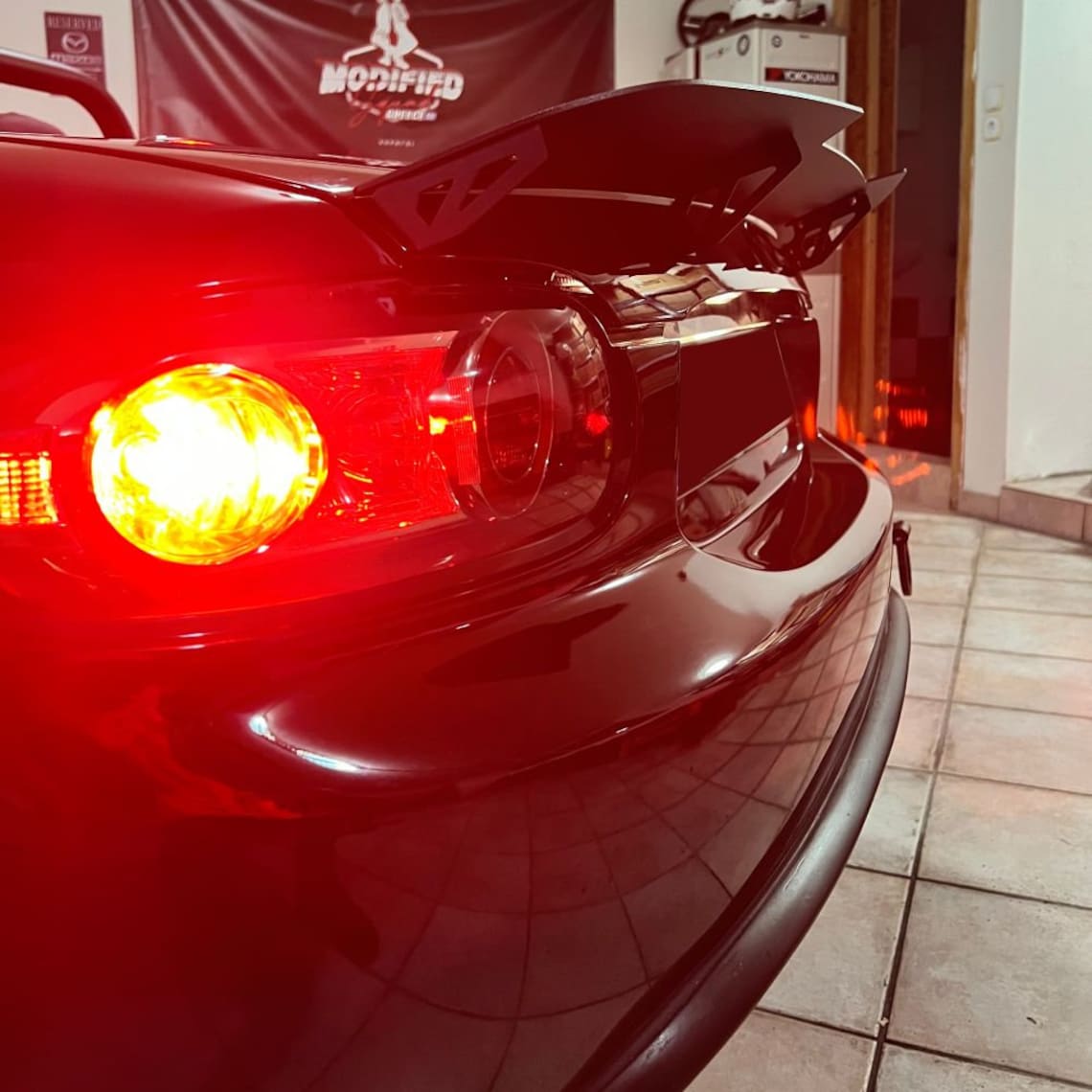 MX-5 Miata NC Ducktail Spoiler With Aluminium or Acrylic Wing by DCN ...