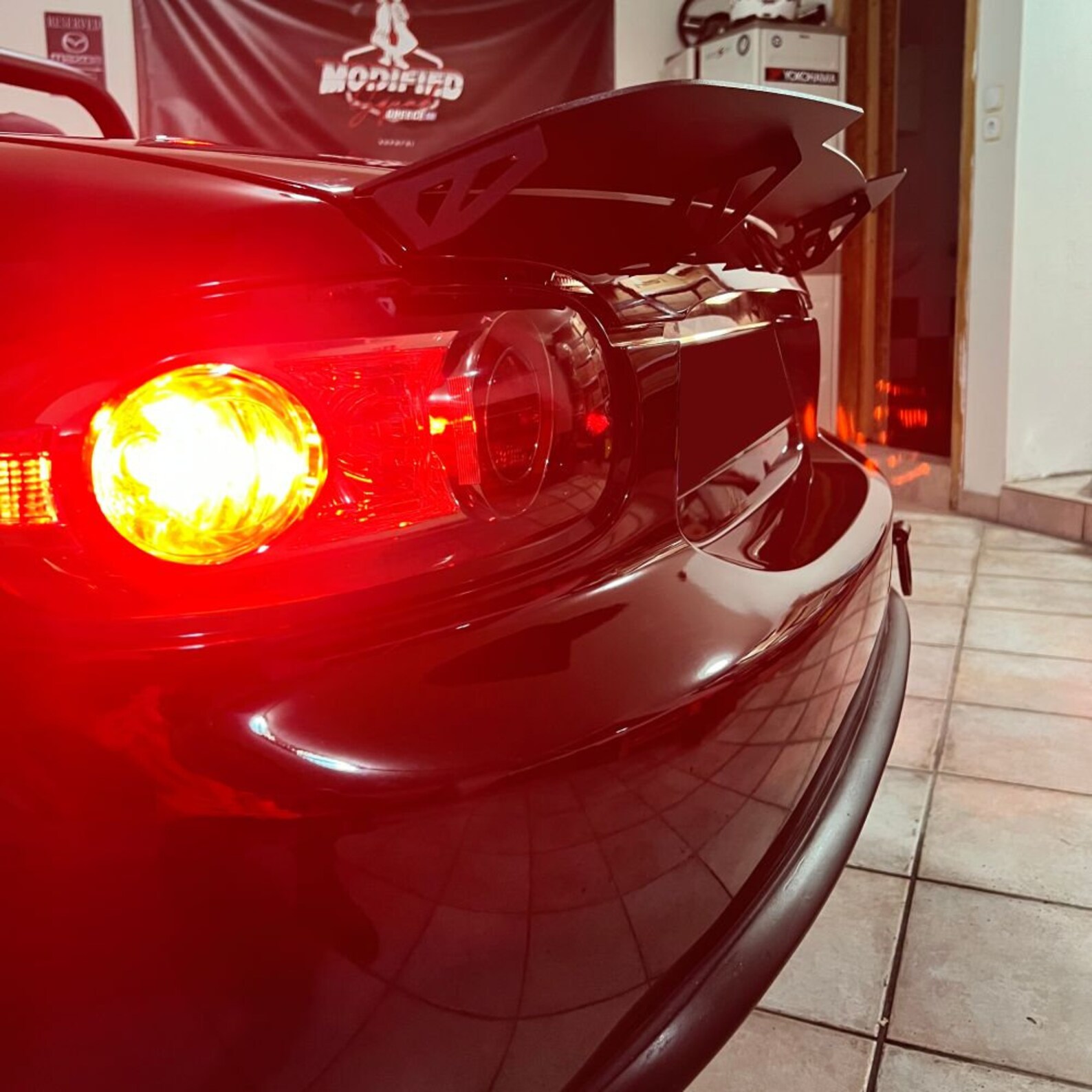 MX-5 Miata NC Ducktail Spoiler With Aluminium or Acrylic Wing by DCN ...