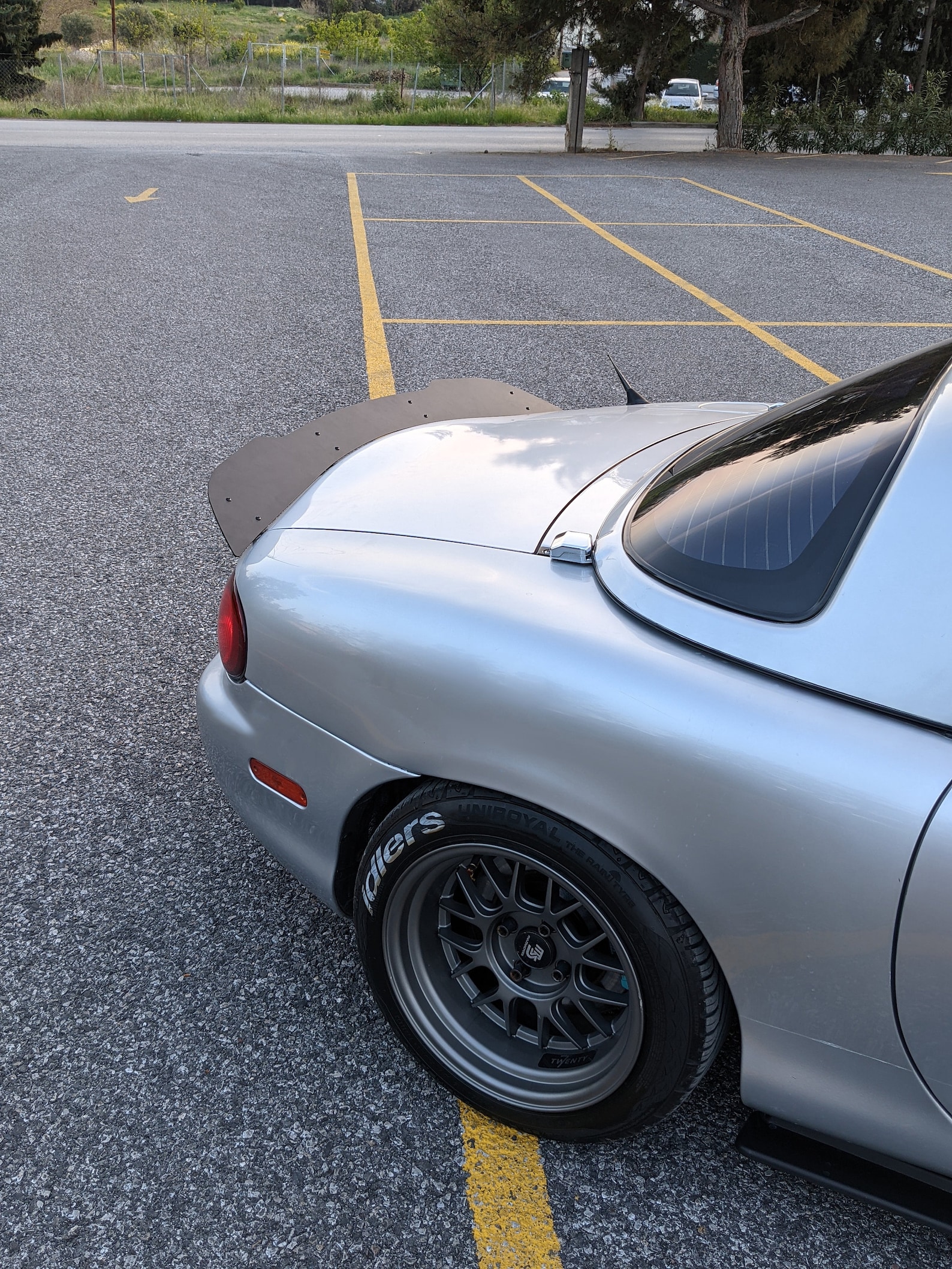 MX-5 Miata NB / NBFL Ducktail Spoiler Powder Coated Aluminium Wing - Etsy