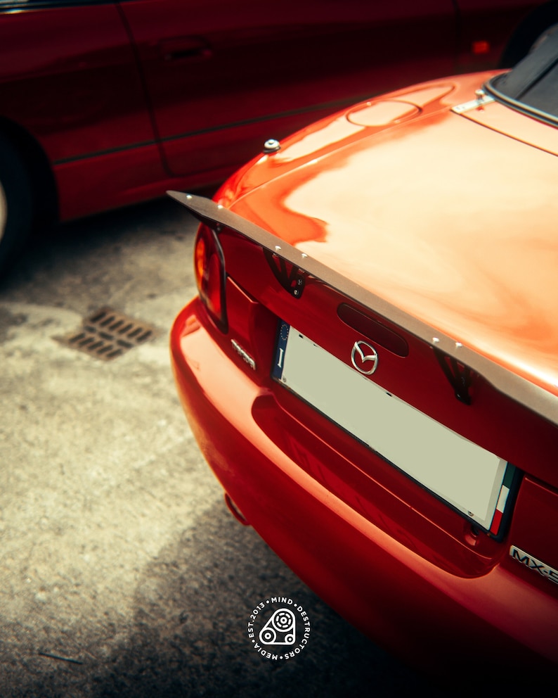 MX-5 Miata NB / NBFL Ducktail Spoiler Powder Coated Aluminium Wing - Etsy