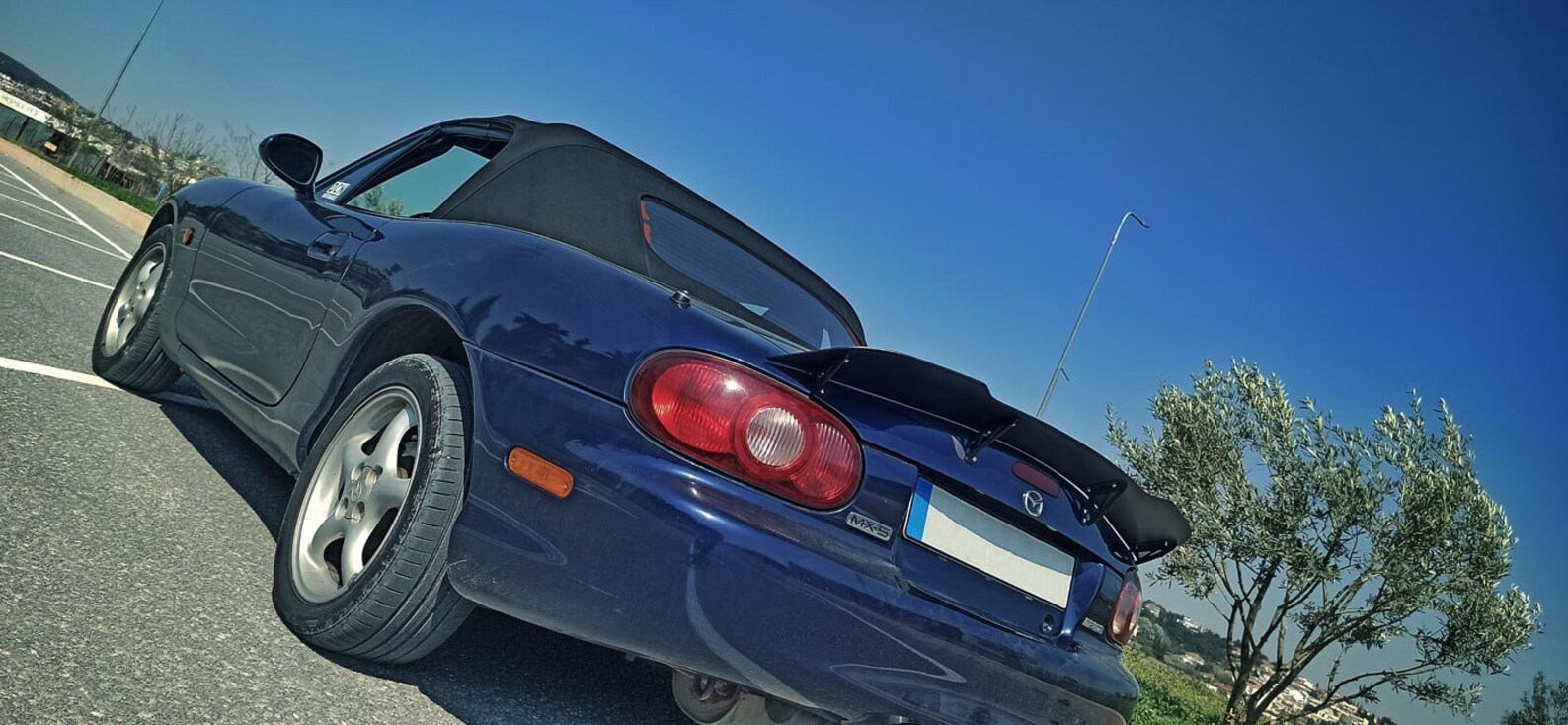 MX-5 Miata NB / NBFL Ducktail Spoiler Powder Coated Aluminium | Etsy