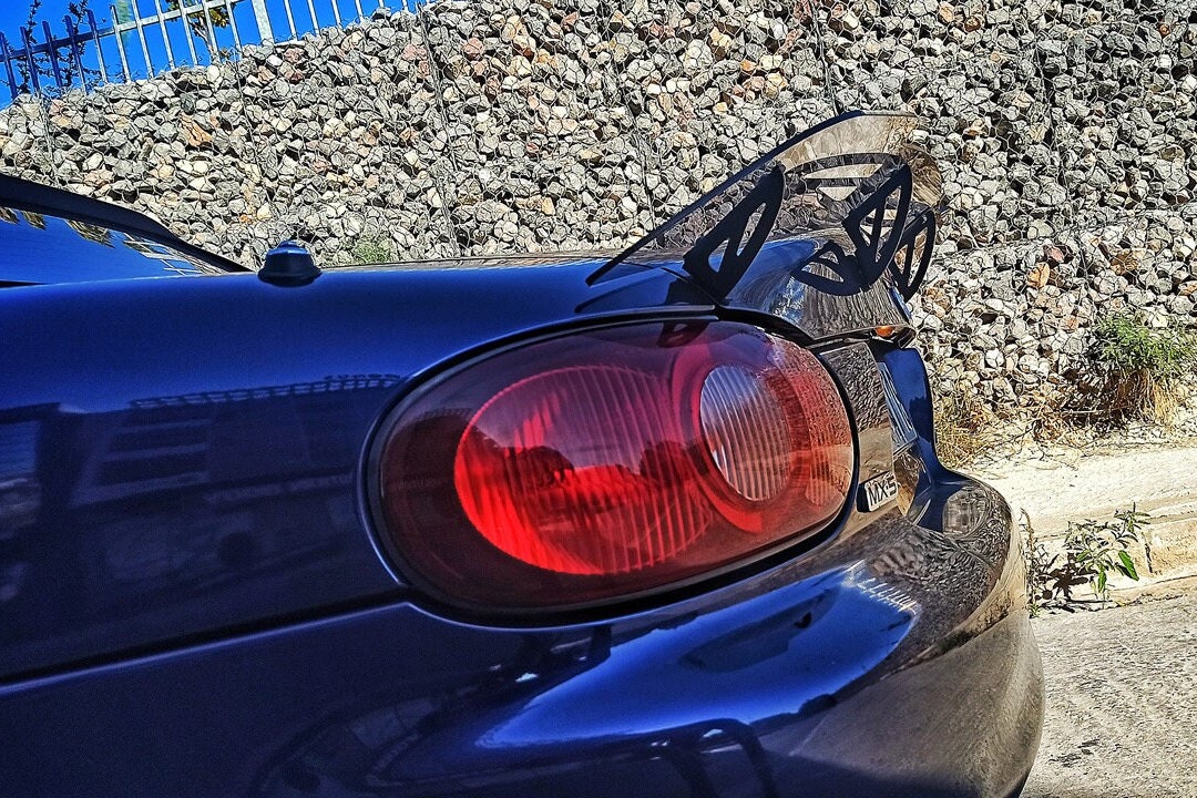 Durchsichtiger Ducktail Acryl Spoiler Flugel fur MX 5 Miata NB NBFL Etsy