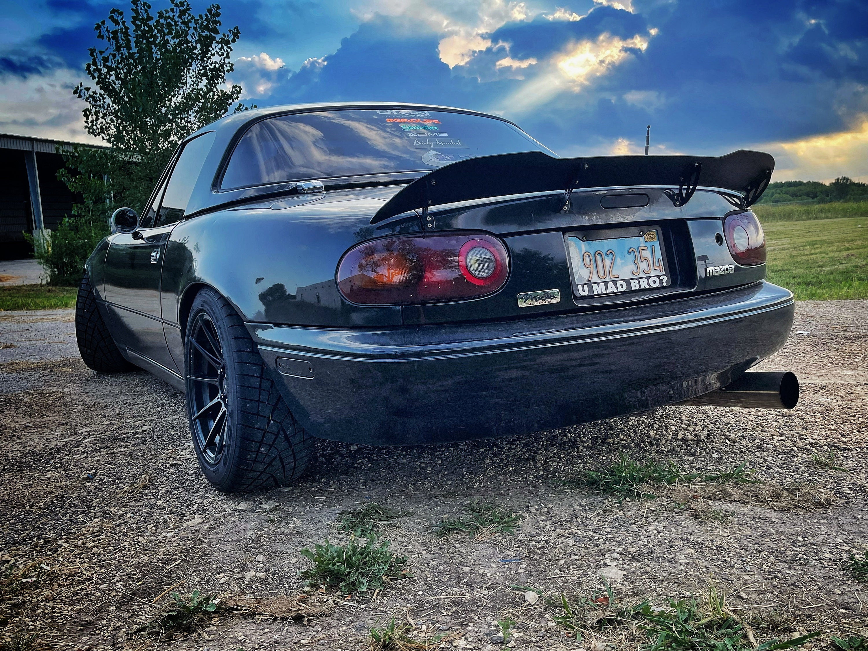 Aggressive Ducktail Spoiler Powder Coated Aluminium Wing for - Etsy