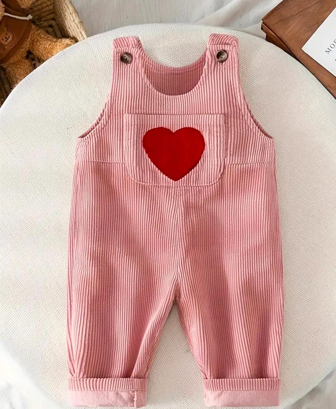 Valentine's Day Overalls. Overalls Valentines Day. Heart Overalls ...