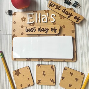 Interchangeable First and Last Day Name Sign / Interchangeable First ...