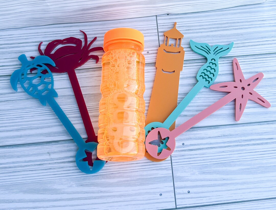 Under the Sea Bubble Wands / Ocean Life Bubble Wands / Under the Sea ...