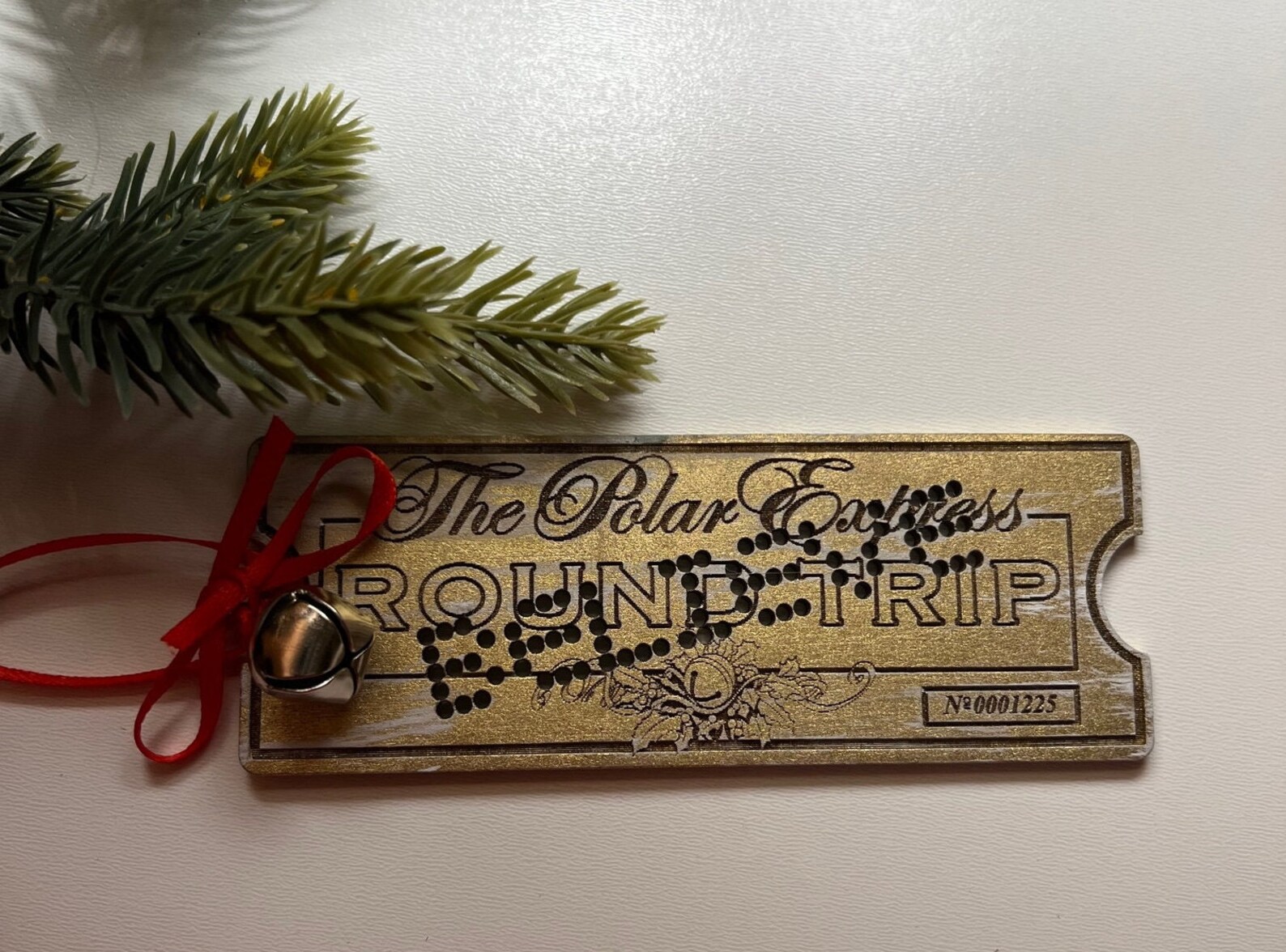 Personalized Christmas Train Ticket / North Pole Express Train Ticket ...