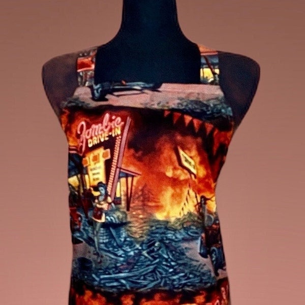 Zombie Apron - Etsy
