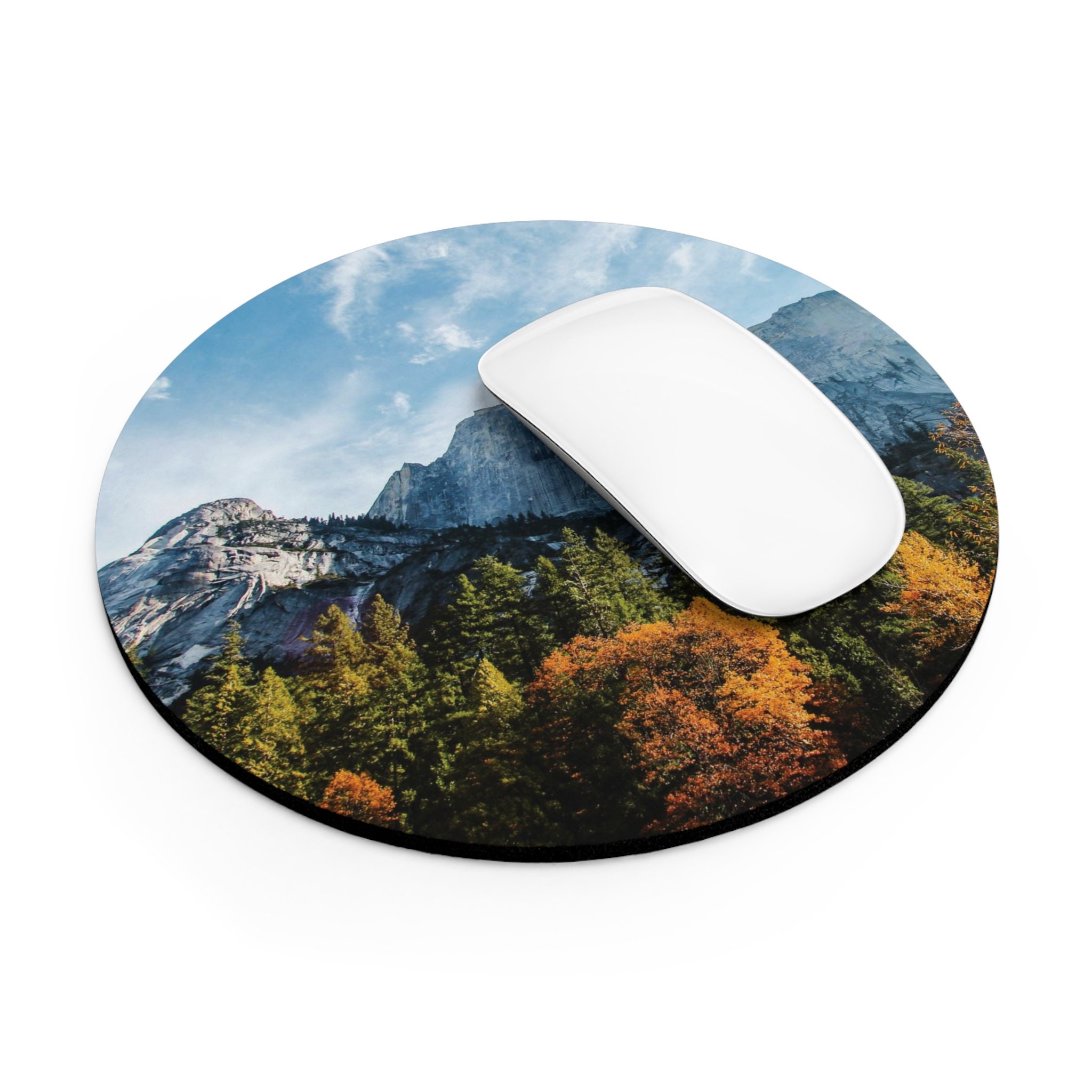 Yosemite National Park Mouse Pad, Earth, Mountain Landscape Desk Mouse ...