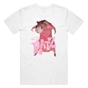 Ratz T-shirt Tee Top Funny Pink Rat Meme Internet Humour Unisex - Etsy