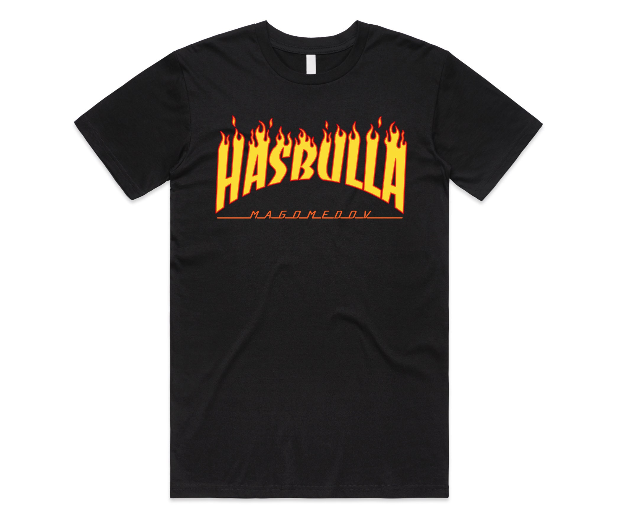 Hasbulla Magomedov Flames T-shirt Tee Top Funny Internet Gift Meme ...