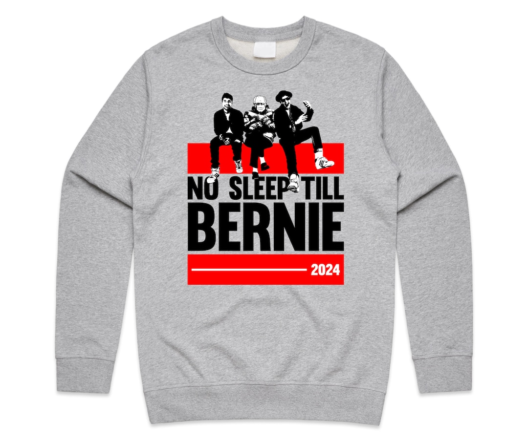 No Sleep Till Bernie Sanders 2024 Jumper Sweater Sweatshirt Funny ...