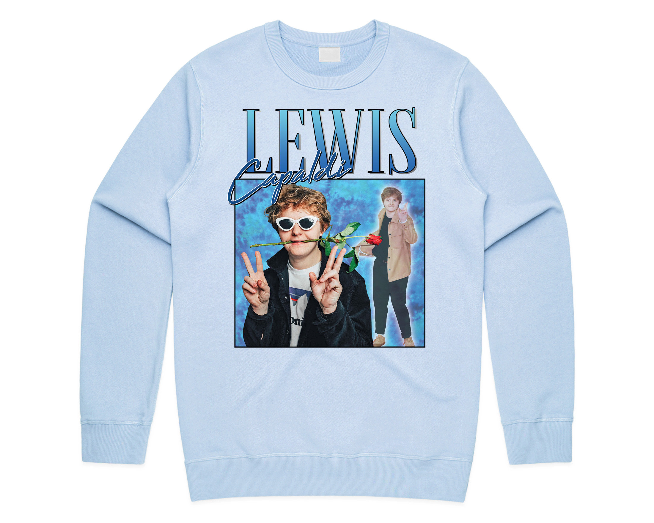 Lewis Capaldi Homage Meme Scottish Icon Retro 90's Vintage Funny