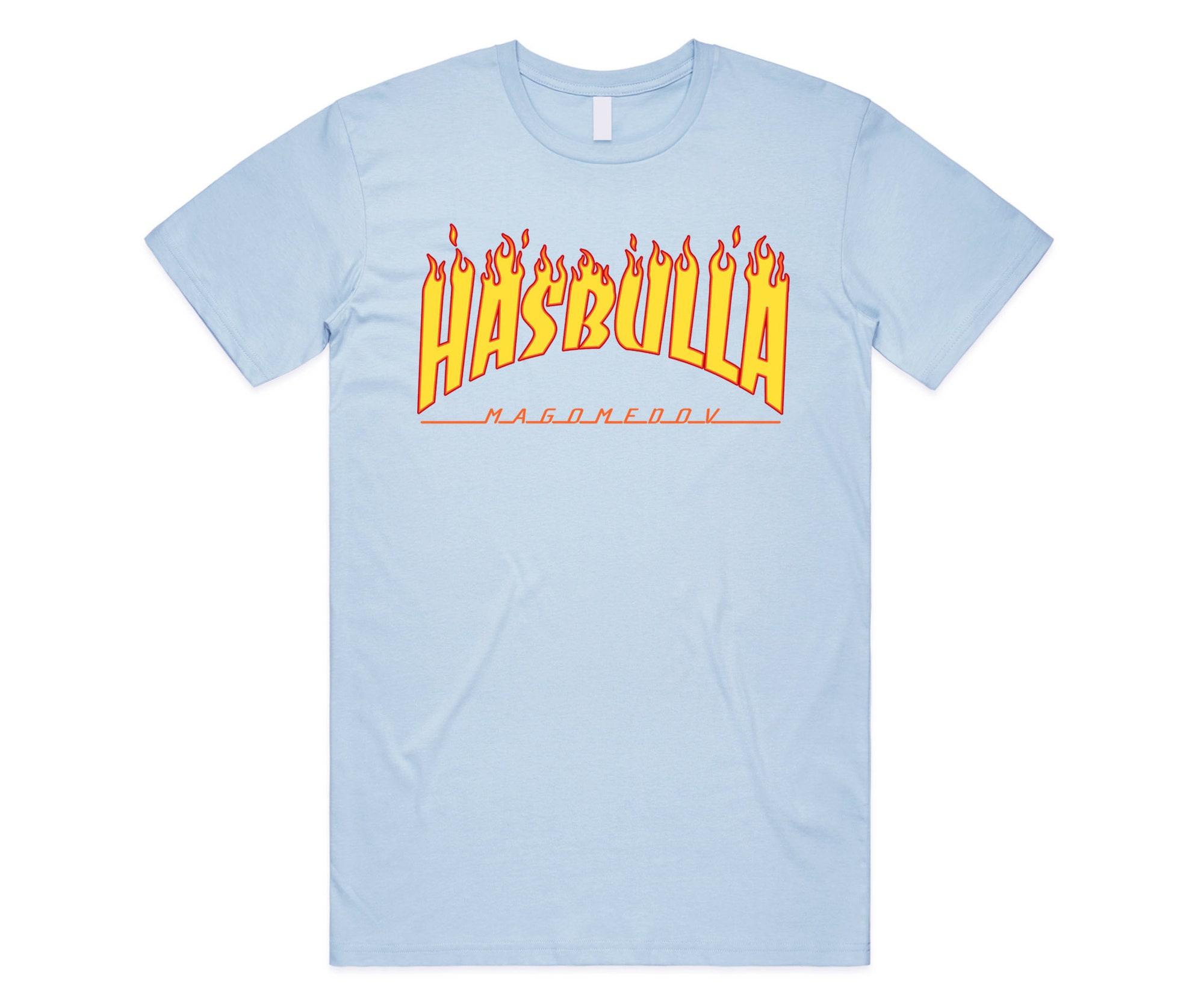Hasbulla Magomedov Flames T-shirt Tee Top Funny Internet Gift Meme ...