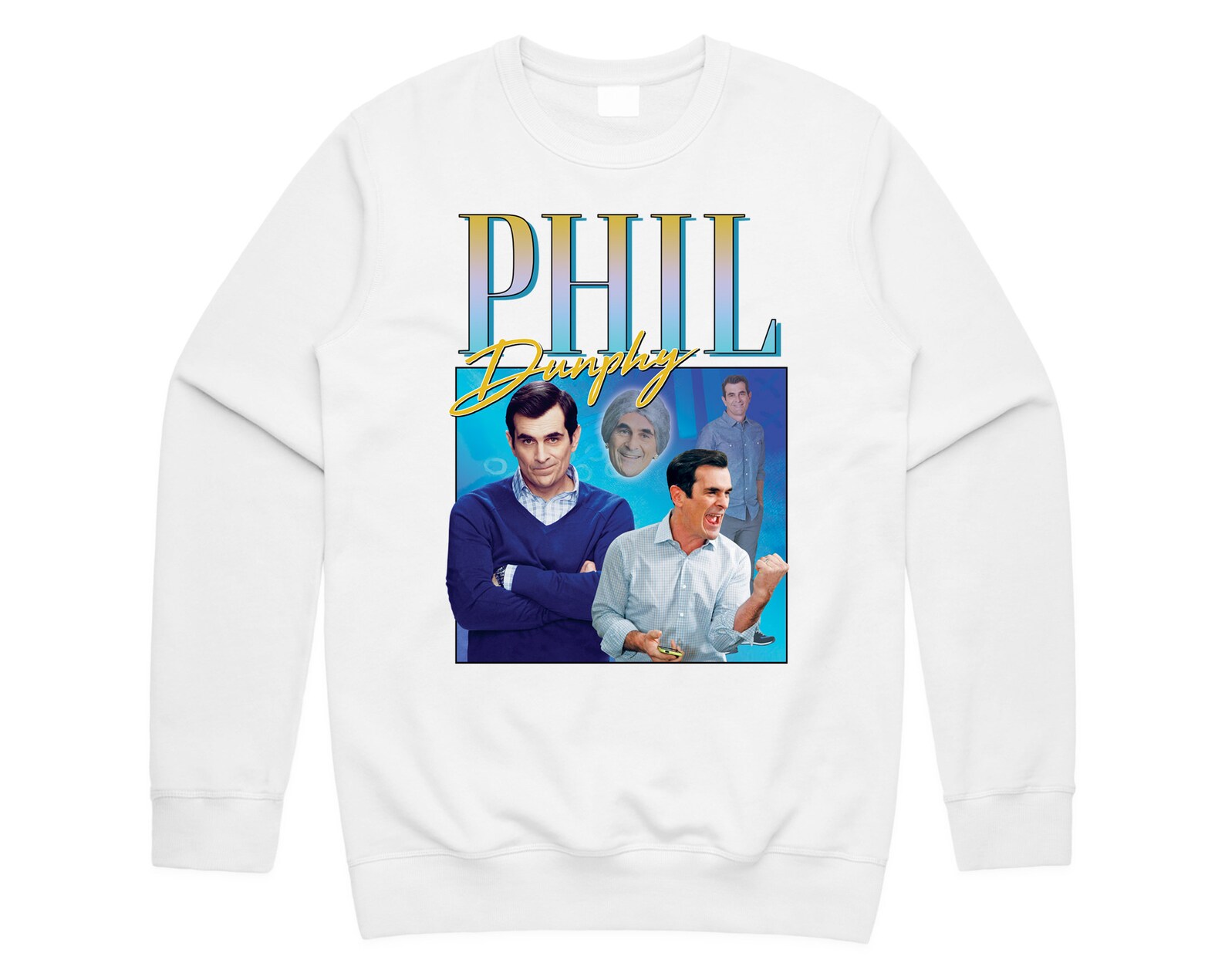 Phil Dunphy Homage Jumper Sweater Sweatshirt TV Show Funny 90's Retro ...