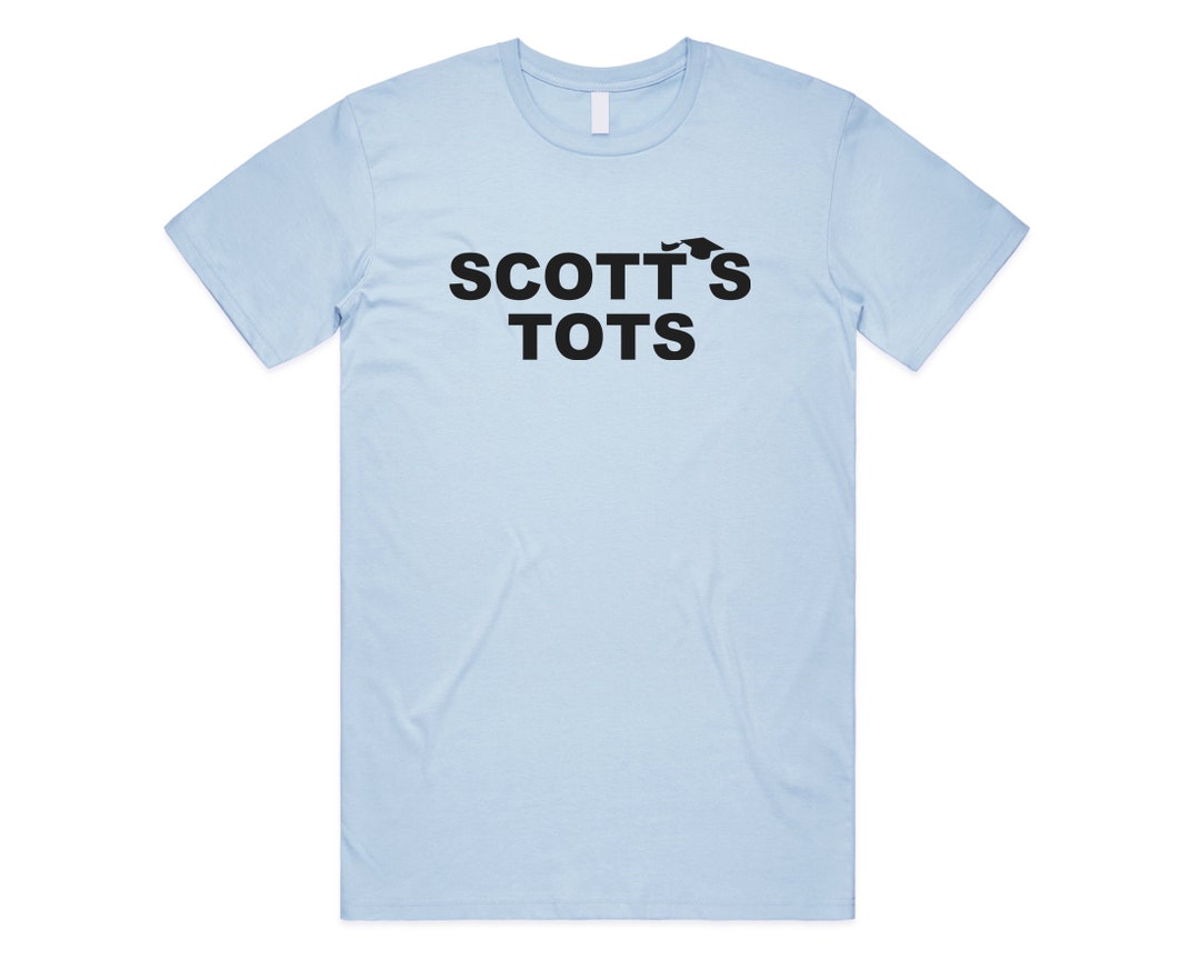 Scott's Tots T-shirt Tee Top Michael Scott Foundation US Office Funny ...