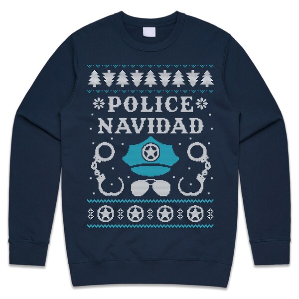 Police Sweater - Etsy