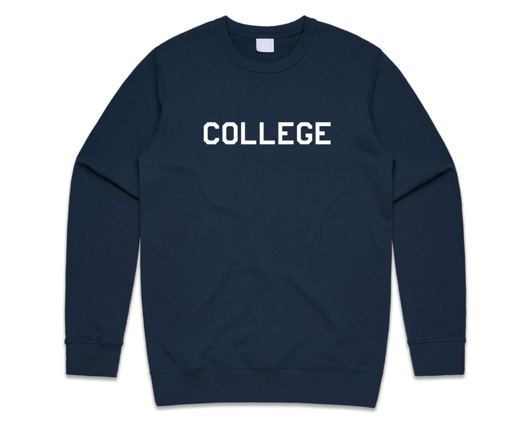College Jumper Sweater Sweatshirt Funny Vintage Retro 90’s 80’s Film ...