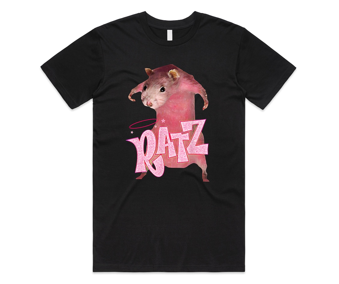 Ratz T-shirt Tee Top Funny Pink Rat Meme Internet Humour Unisex - Etsy