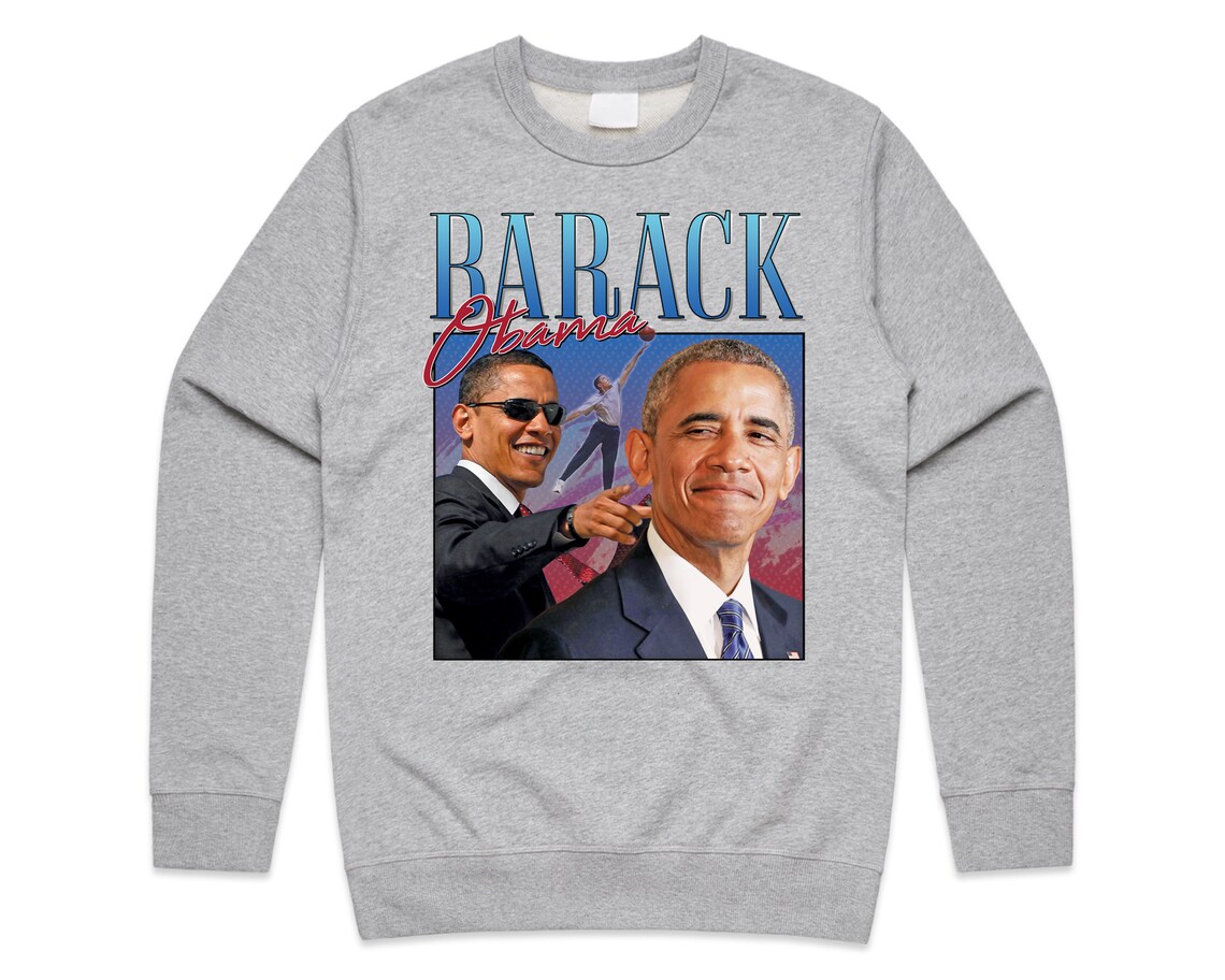 Barack Obama Homage Jumper Sweater Sweatshirt Funny US - Etsy