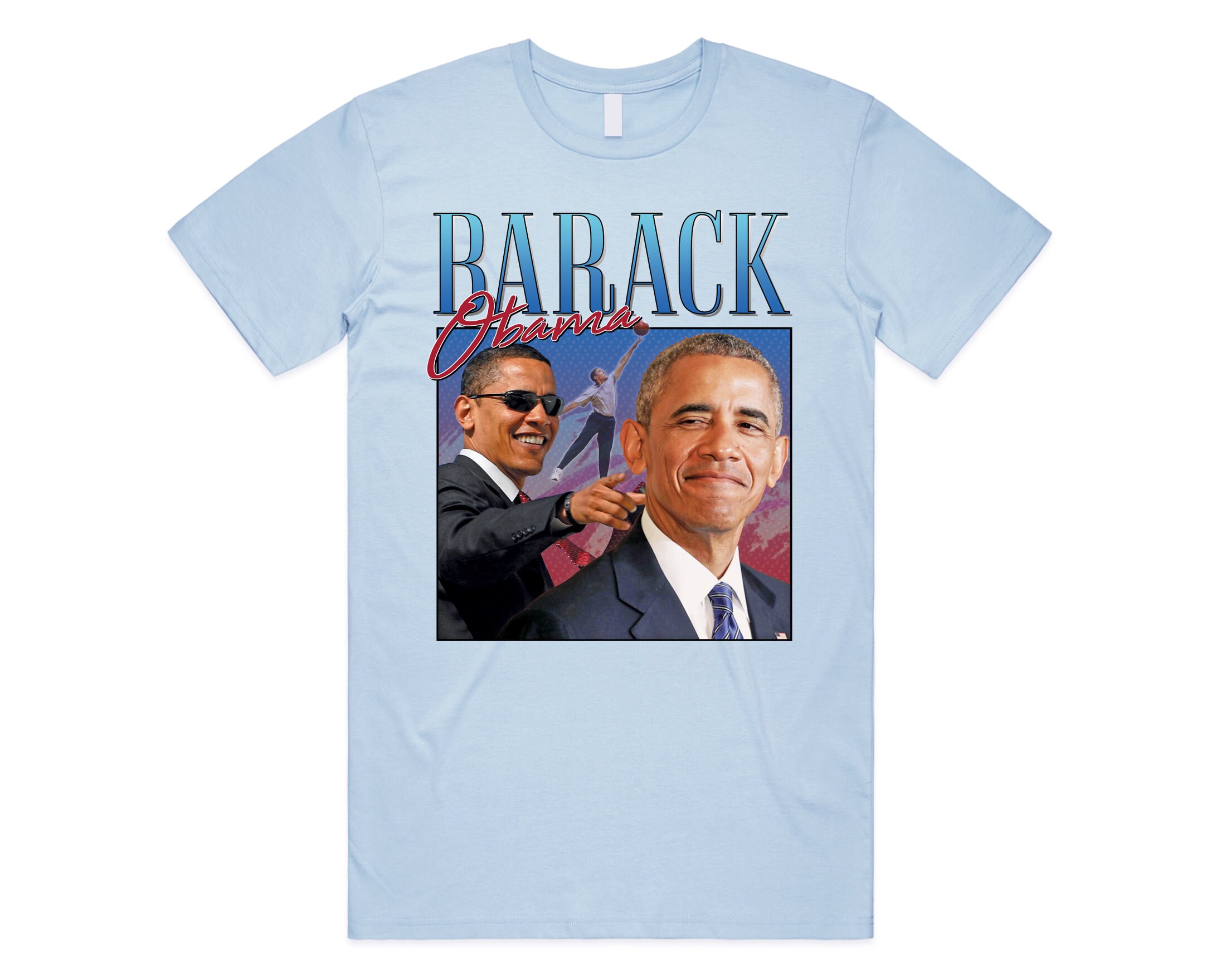 Barack Obama Homage T-shirt Tee Top Funny US President Icon 2020 ...