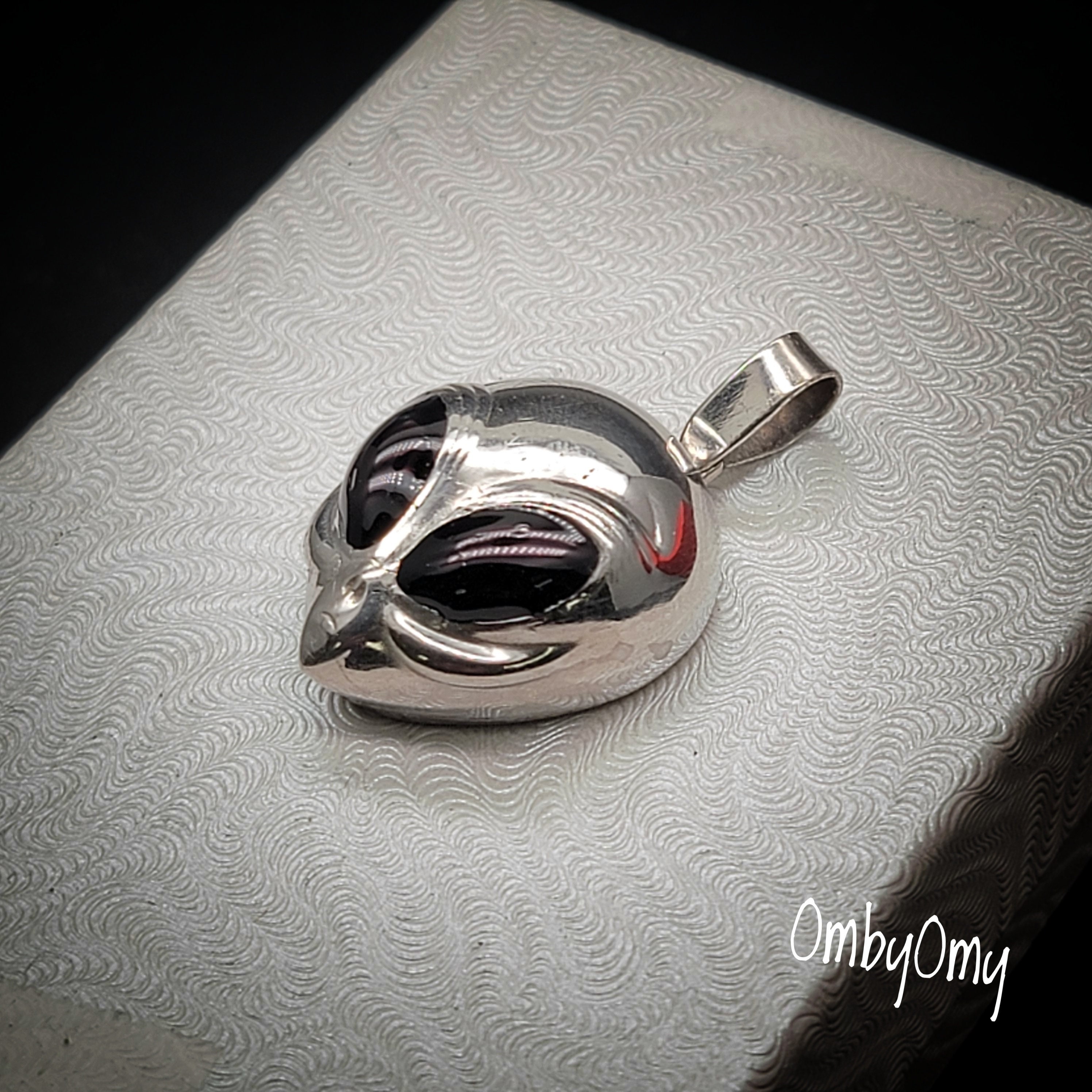 14K Solid Gold Alien Pendant, ET Face Necklace, UFO & Alien Jewelry ...