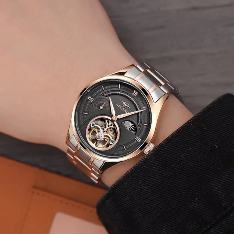 Custom Engraved Personalized Wrist Watch, Men's Luxury Watch, Lobinni ...