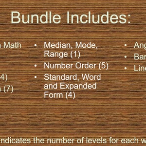 Math With Dice and Cards - Graph and Angle Bundle - Etsy