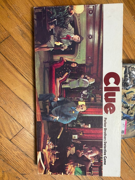 Original Clue Board Game - Etsy