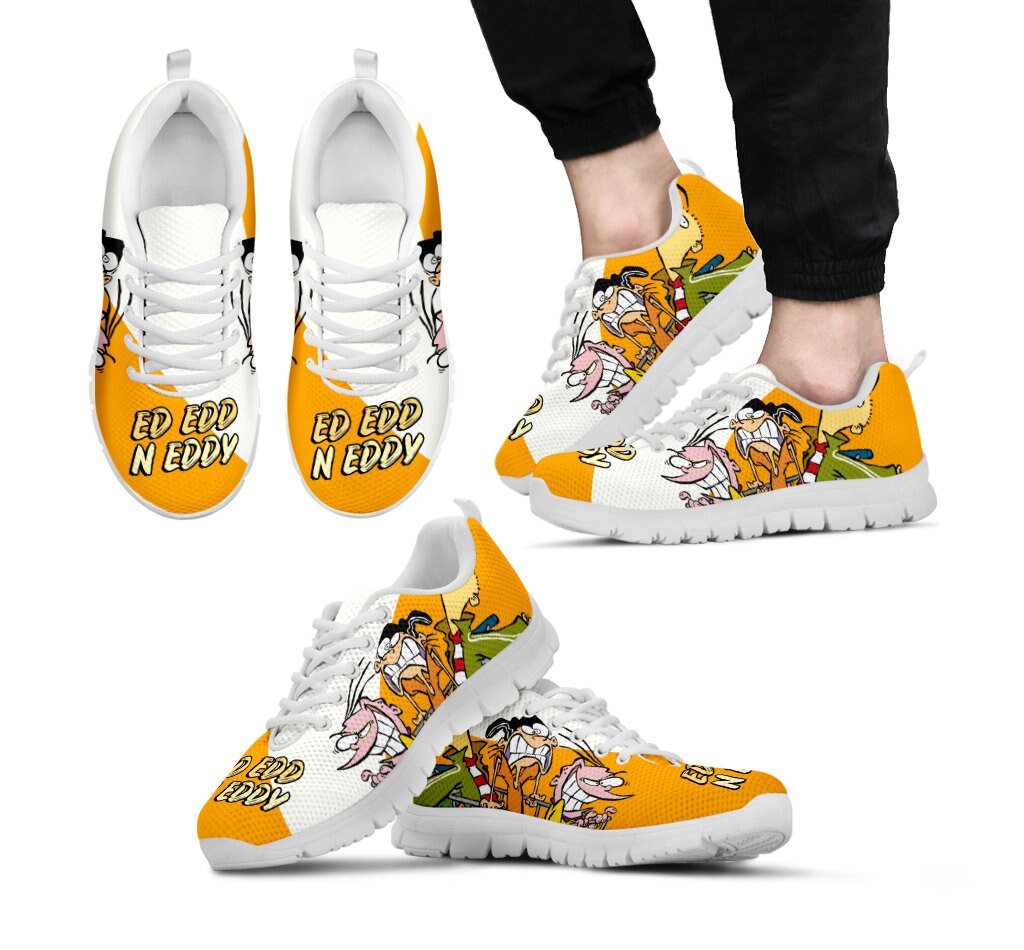Ed Edd N Eddy Custom Sneaker Ed Edd Eddy Shoes Cartoon Etsy