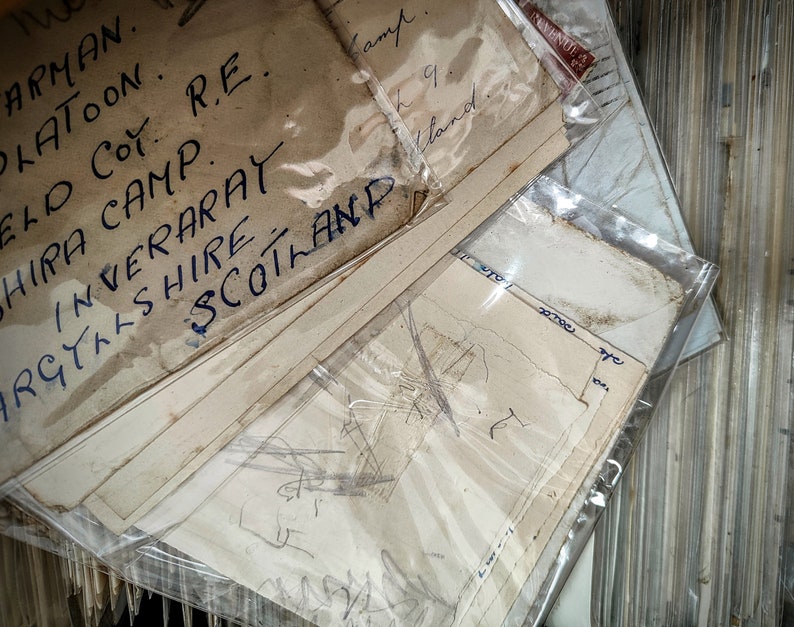 Vintage WW2 British Postage Letters: 1940s-50s Military Ephemera - Etsy ...