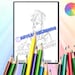 Marcus Garvey Coloring Page Printable Colouring Page Adult Color Sheet ...