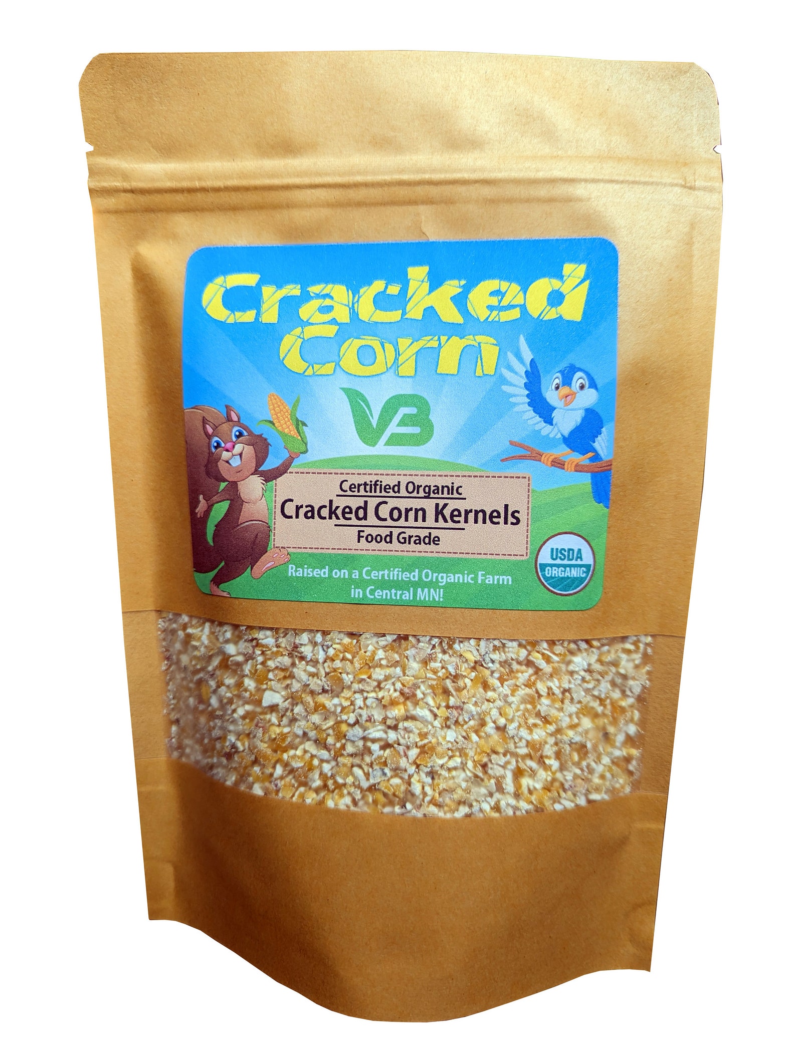 Certified Organic Cracked Corn: Food Grade - Etsy